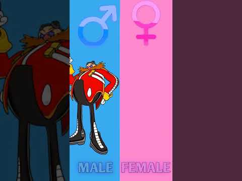 Sonic Characters GenderSwap Edit - Sonic Edit β€οΈπ€πππ#shorts #sonic #shadow #nakals #tails #scorge