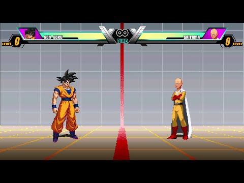 Goku vs Saitama | Ultimate Power Clash | Jump Force Mugen V6