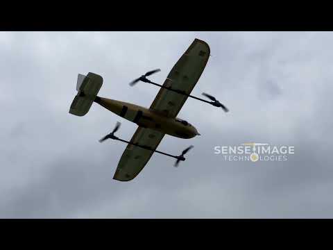 The Vertical Takeoff and Landing (VTOL) drone | Senseimage Technologies
