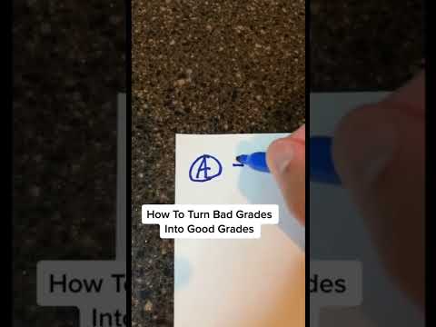How To Turn Bad Grades Into Good Grades 🤯 #Shorts