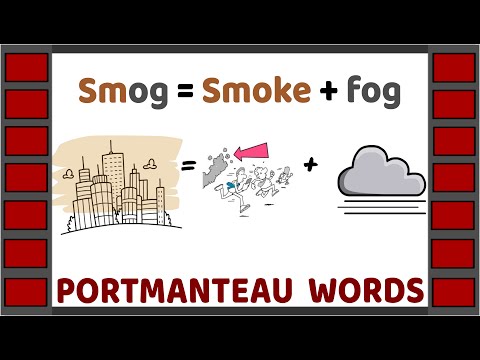Portmanteau Words | 30+ Examples | English Vocabulary