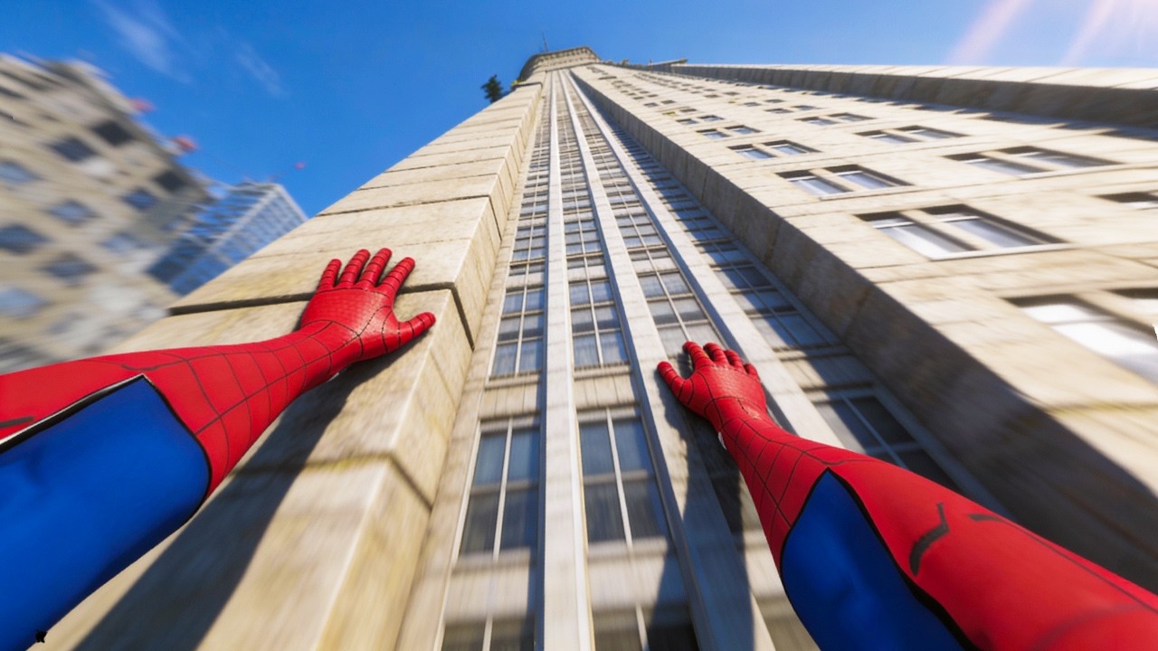 SPIDERMAN in VR is INSANE...