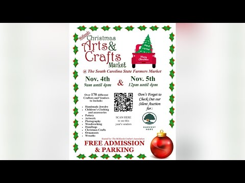 Soda City Live: 2023 Midlands Christmas Arts & Crafts Market
