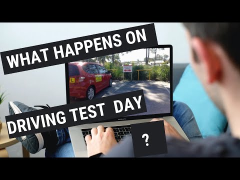 What happens On the day of the practical driving test - 2022