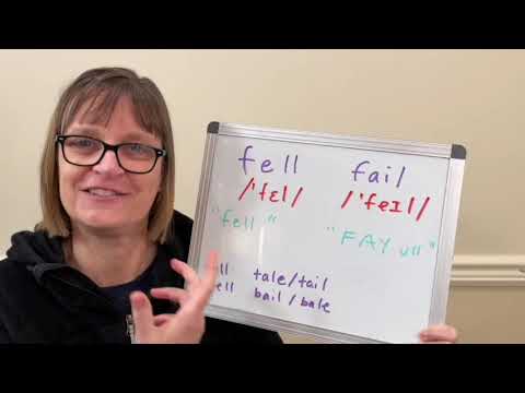 How to Pronounce Fell and Fail (Vowel ɛ vs. eɪ)