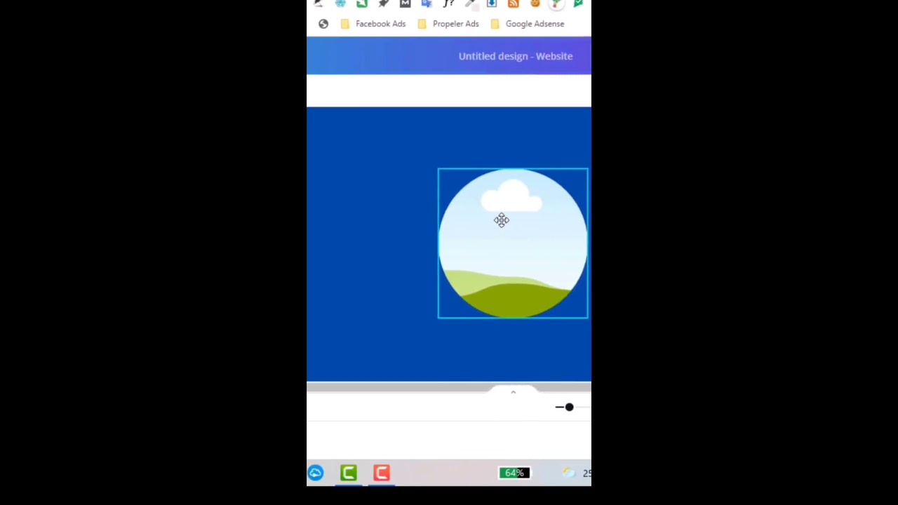 Cara Membuat Gambar Keluar Dari Frame / Bingkai #tipsbuatkamu #tutorial #canva #infoAJA