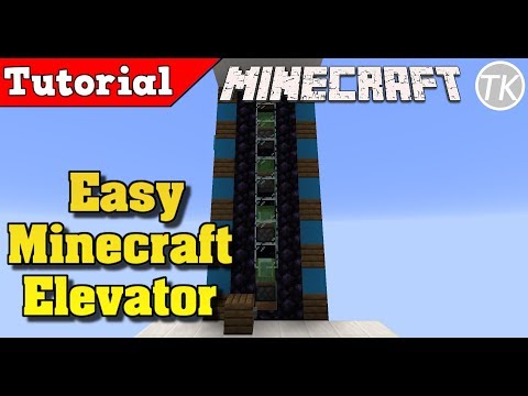 Multi Floor Elevator! Redstone Tutorial Minecraft Map