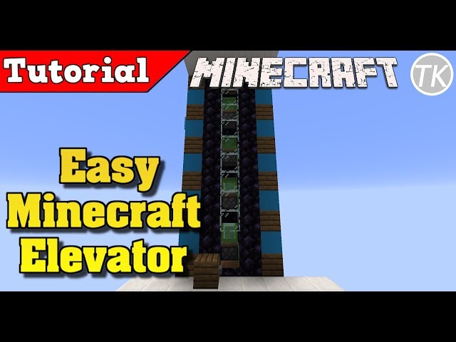 Multi Floor Elevator! Redstone Tutorial Minecraft Map