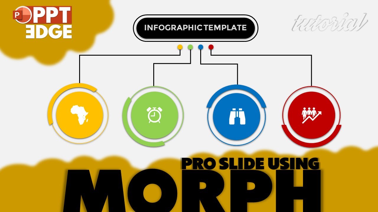 Interactive Infographic Template Using Morph Transition in PowerPoint
