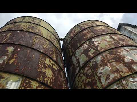 BACKWOODS USA - Abandoned Historic Railroad Train Town Stop & Mill Searsboro Iowa Midwest Rural Farm