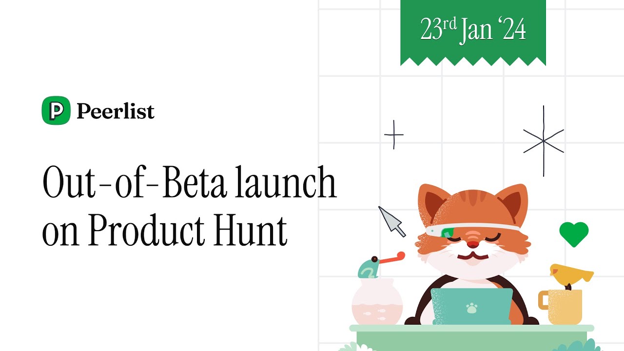 Peerlist 1.0 - OUT OF BETA (Announcement!)