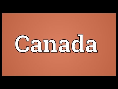 Canada Meaning