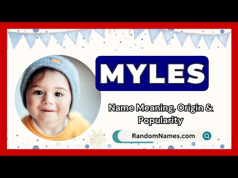 Myles - Baby Boy Name Meaning, Origin & Popularity - RandomNames.com