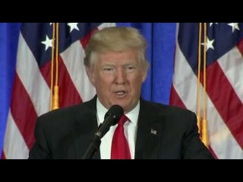 Trump answers questions, spars with media in first presser