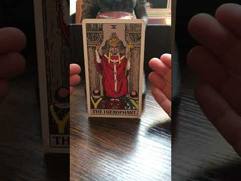 How to read tarot cards #5. the hierophant
