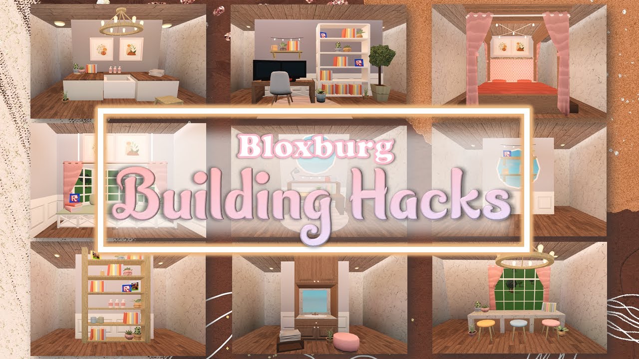Bloxburg: 10 Building Hacks - Designs and Tricks (Advanced Placing)