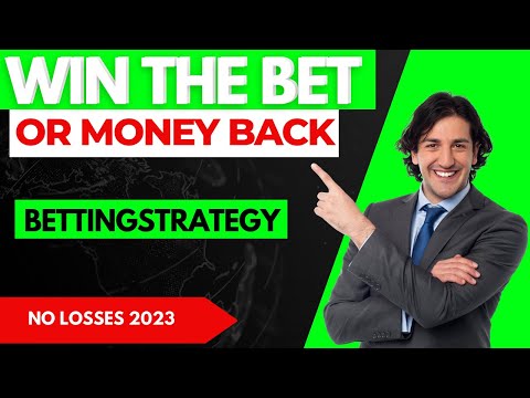 BETTING STRATEGY THAT WORKS WIN YOUR BET OR HAVE YOUR MONEY BACK #fixedmatches
