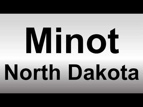 How to Pronounce Minot, North Dakota