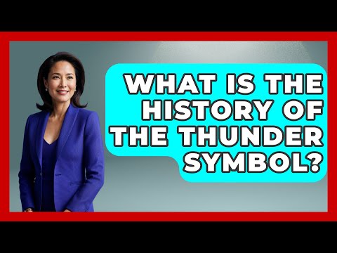 What Is The History Of The Thunder Symbol? - Weather Watchdog