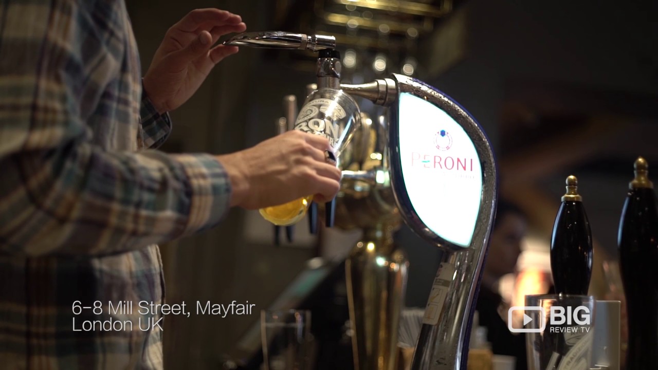 The Windmill British Pub in Mayfair London serving Ales with Award Winning Pies