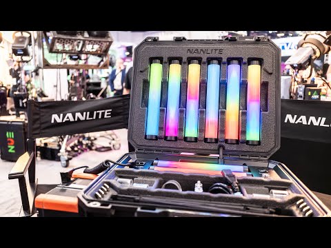 NANLITE PavoTube II 6XR RGBWW Tubes with CRMX and 8 Pixels Explained