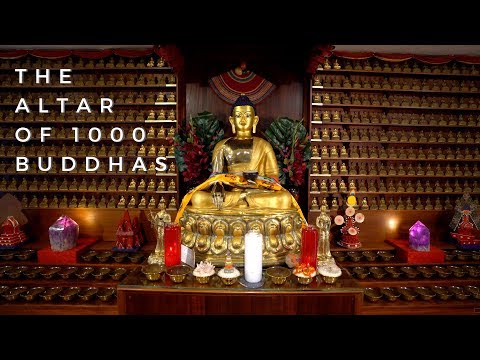 The Altar of 1,000 Buddhas