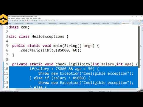 What is the use of THROWS in java ? Java exception handling | Java tutorial for beginners !