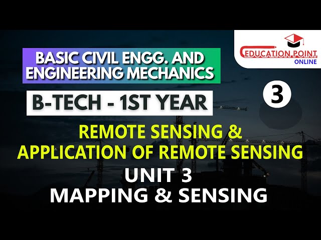 Understanding Remote Sensing: Applications and Importance in Civil Engineering | Galaxy.ai ...