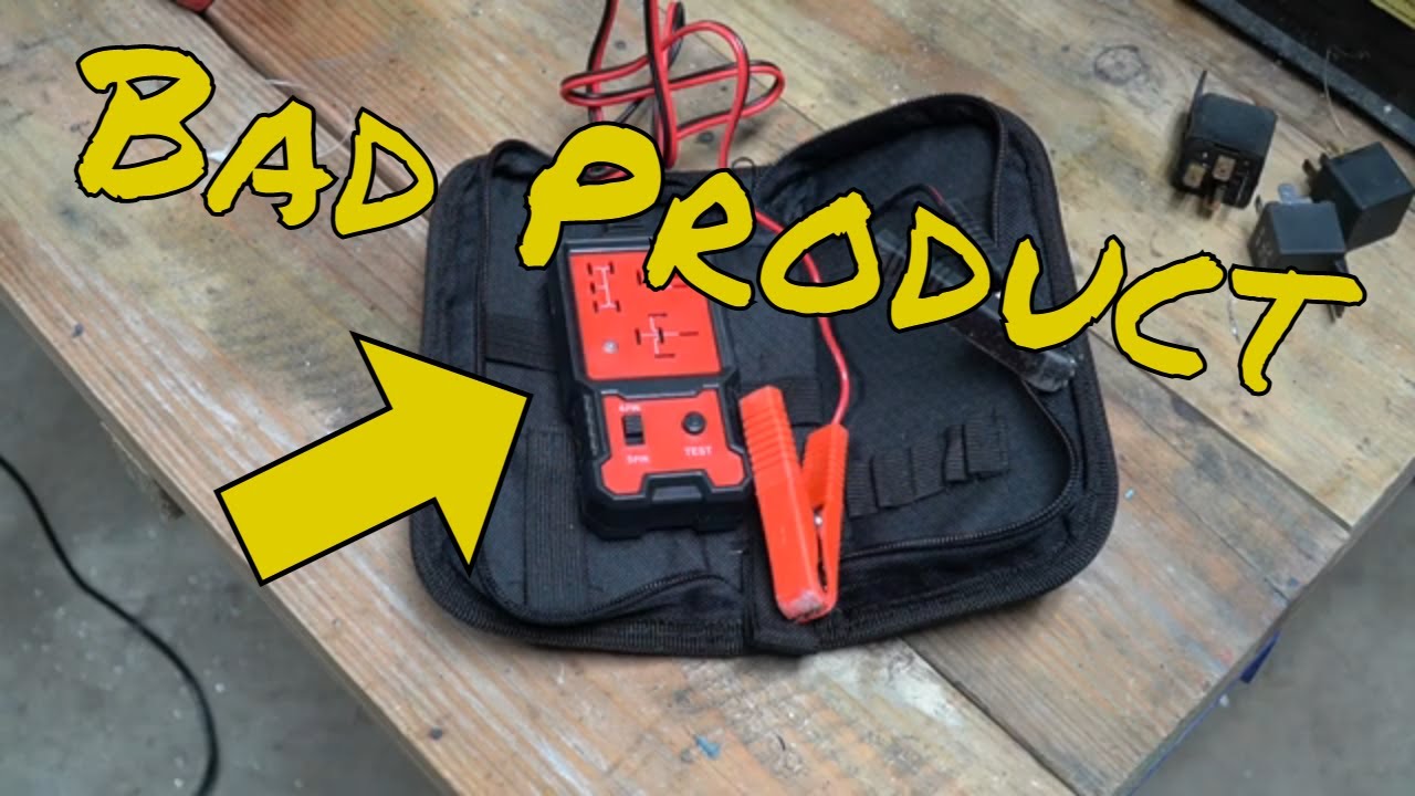 Automotive Relay Tester CNBJ-707, New Tool Day Tuesday! Sometimes Cheap can be bad!
