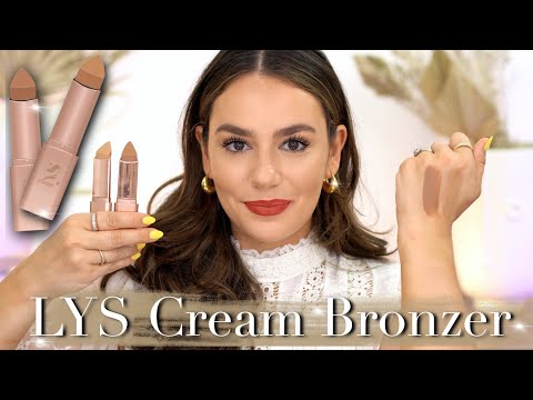 LYS CREAM BRONZER : Application, Swatches & Comparison || Light & Medium || Tania B Wells