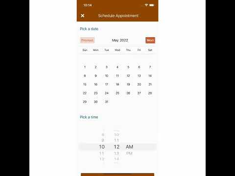 Appointment Scheduler I React Native ♥️