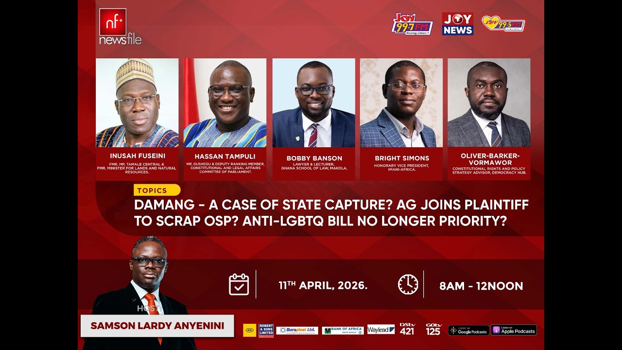 LIVE! NEWSFILE 18-4-26: OSP-AG CLASH, FREE SPEECH UNDER THREAT? FUEL CUT—AT WHAT COST?