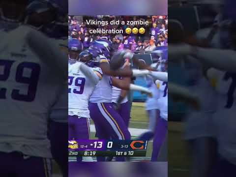 The Vikings defense always has great celebrations π #shorts