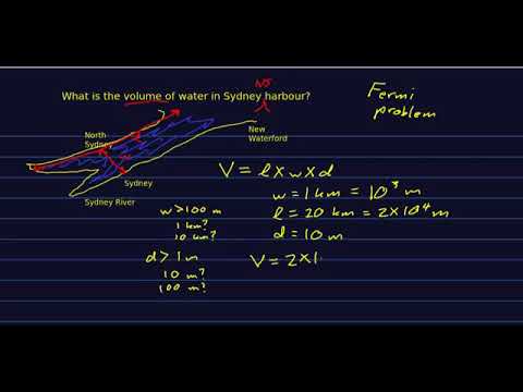 An Example Order of Magnitude Estimate