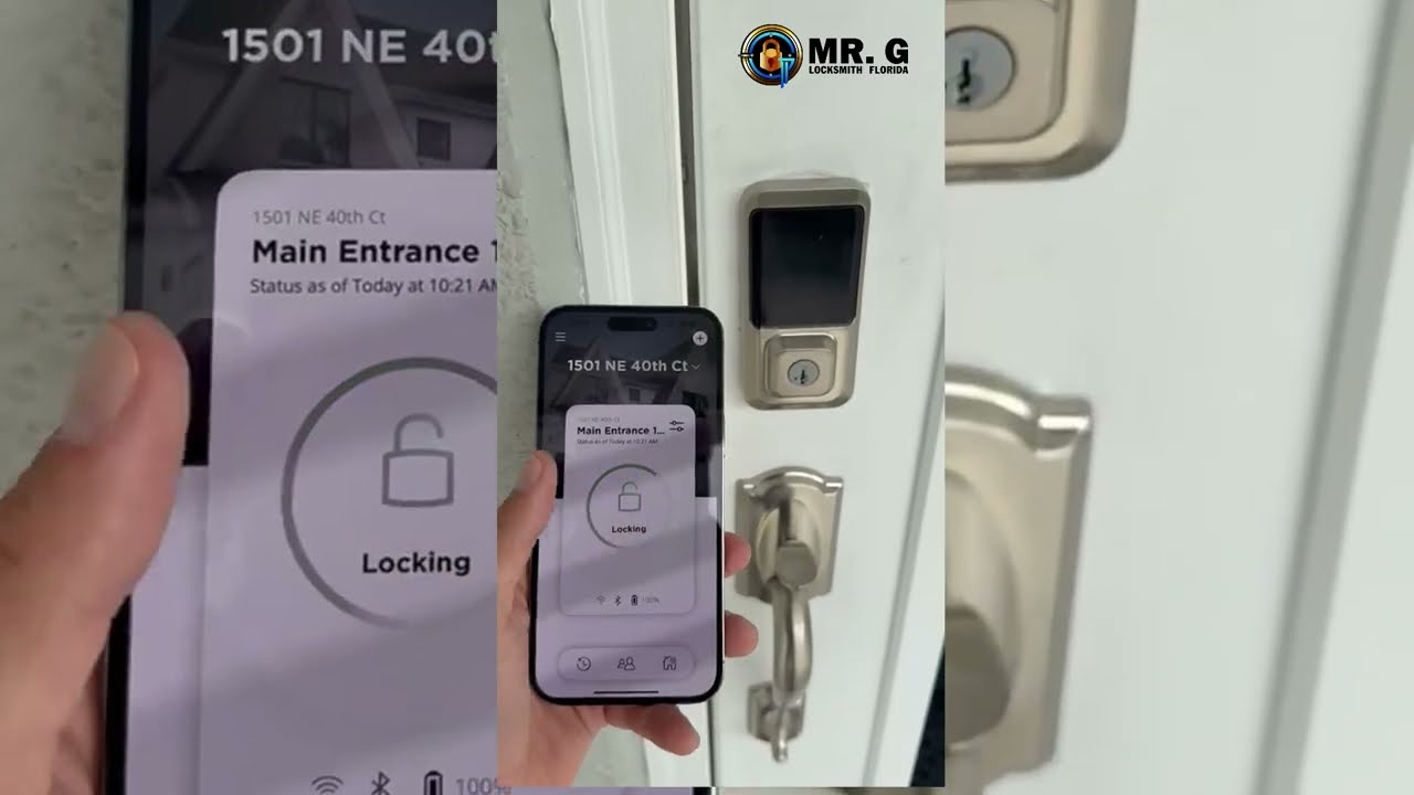 Smart Lock Installation | Residential Locksmith Services in South Florida – Mr. G Locksmith 🔐