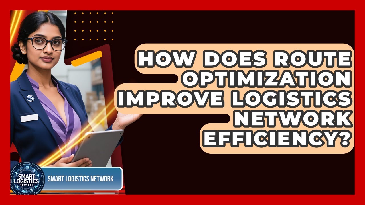 How Does Route Optimization Improve Logistics Network Efficiency? - Smart Logistics Network