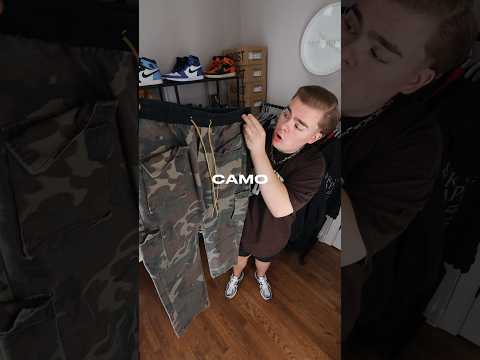 How To Style Camo Cargo Pants!!