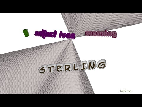 sterling - 5 adjectives having the meaning of sterling (sentence examples)