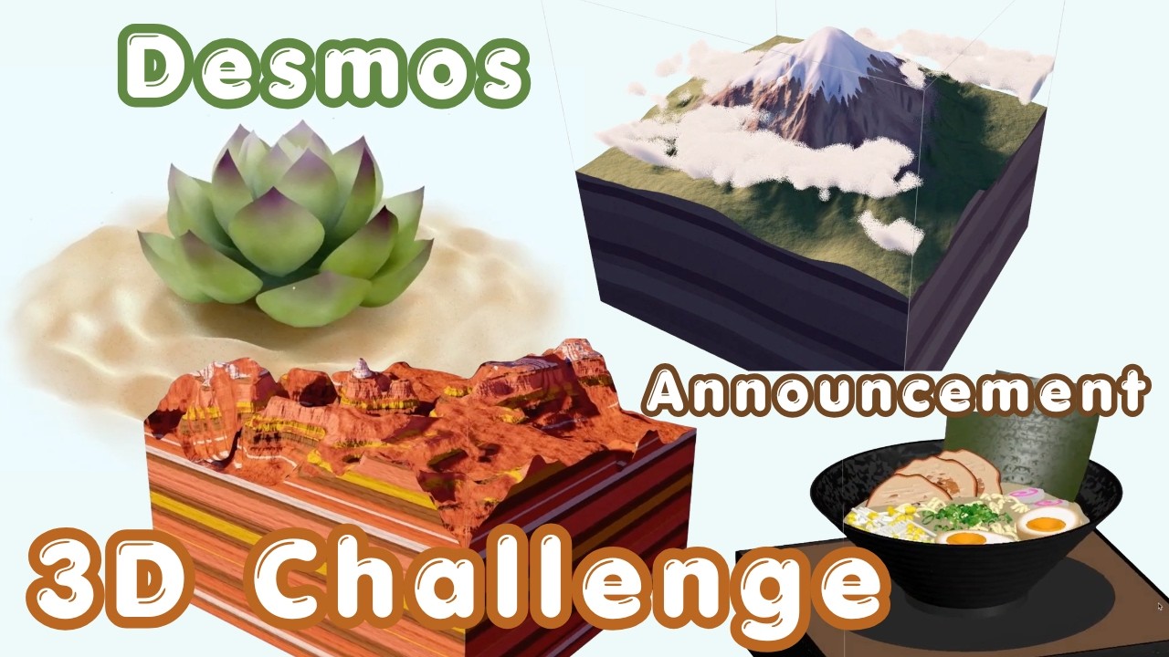 People are doing crazy things in the Desmos 3D grapher