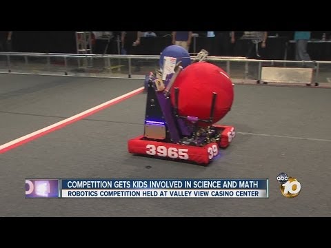 Robotics competition gets kids involved in math, science
