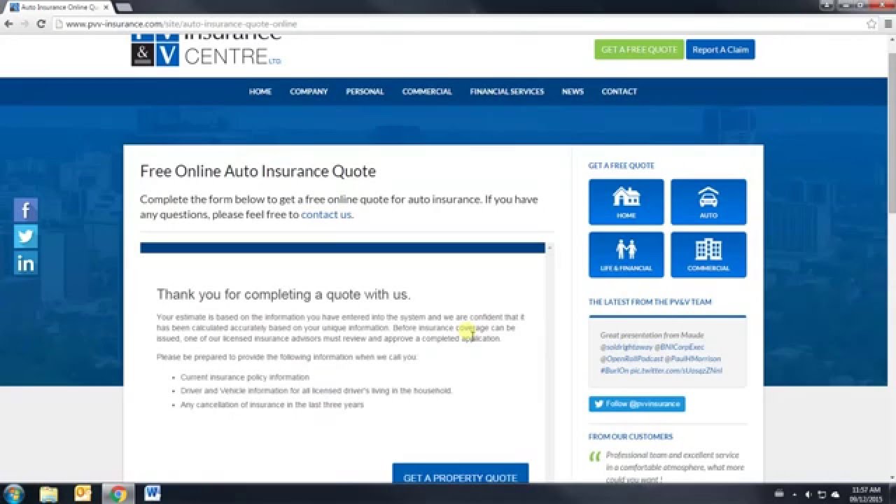 Quick Quote - Car Insurance Quote in 3 Minutes