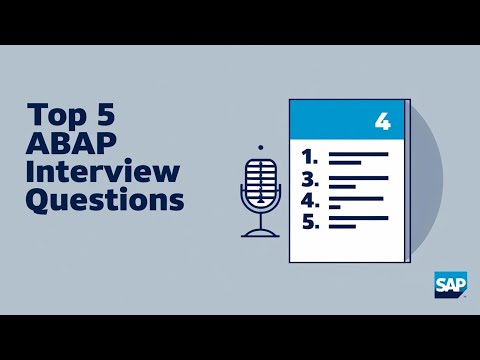 Top 5 ABAP Interview Questions (and How to Answer Them!) – Full Guide