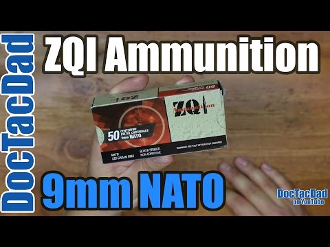 New Ammo - ZQI 9mm NATO - Ammo Breakdown