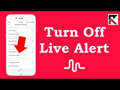 How To Turn Off Live Notifications Musical.ly iPhone