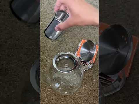 Glass teapot infused safe to use on all type of stove, but best us electric.#amazon #tea #amazonfind