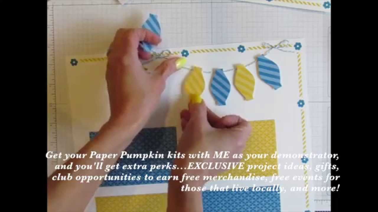 My Paper Pumpkin April 2015 Kit - Alternate Ideas Part 1