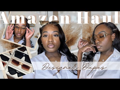 Amazon Haul Designer Inspired Dupes |ft. SOJOS Vision