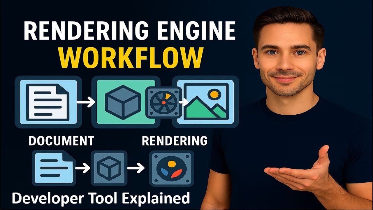 CSS Complete Tutorial - Webpage Rendering Engine workflow, Developer Tool