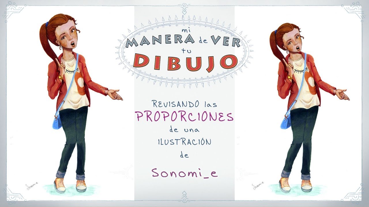 Aprende a dibujar - proporciones del cuerpo 01.