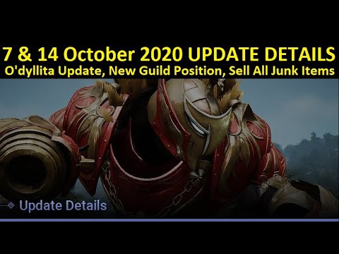 [Game Play] [Update Details 7&14 October 2020] from Chris Poli